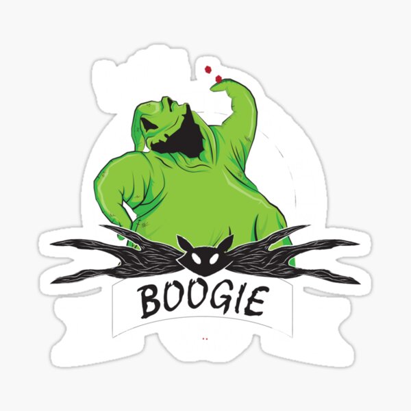 "Oogie Boogie - Let's Boogie" Sticker for Sale by HarryBlum | Redbubble