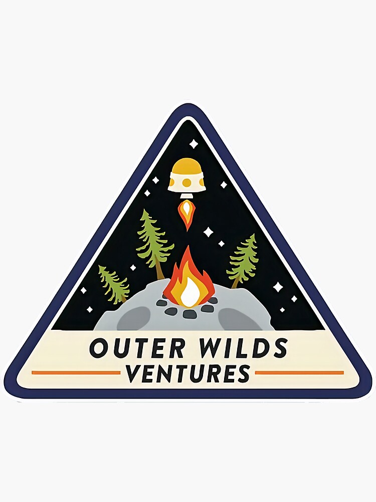 "Outer Wilds Ventures Logo" Sticker for Sale by MatthewChristo | Redbubble