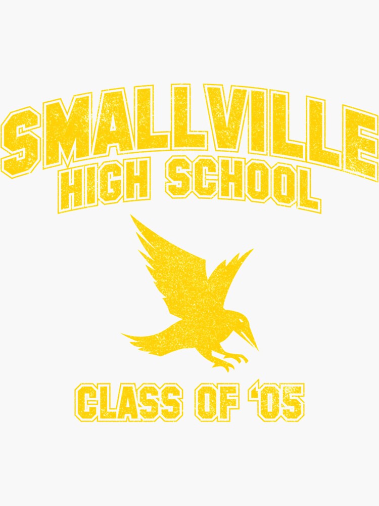 "Smallville Class of 2005 " Sticker for Sale by Cobblestore | Redbubble