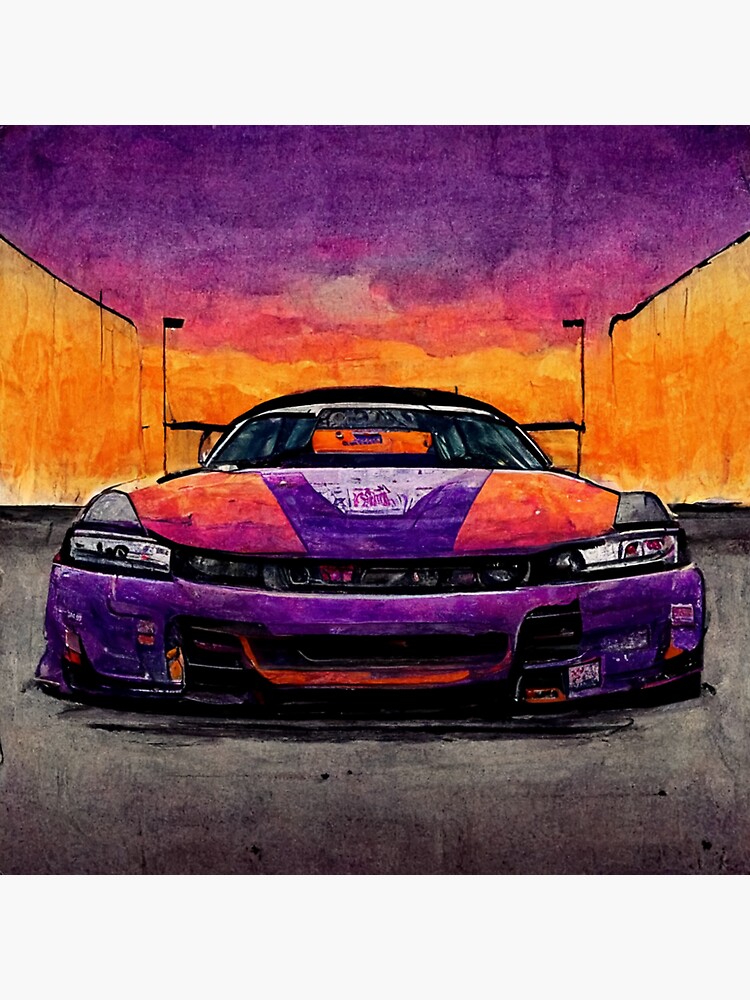 "JDM drift car" Sticker for Sale by GreatHam | Redbubble