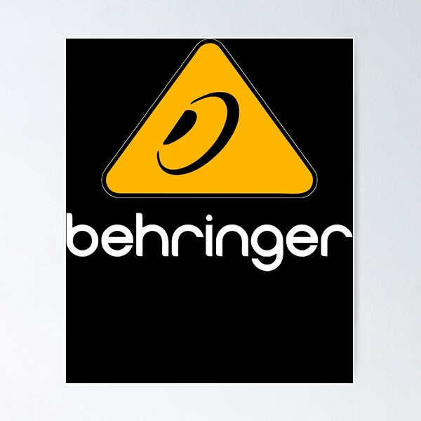 "Behringer Logo" Poster for Sale by ROSABYRON | Redbubble