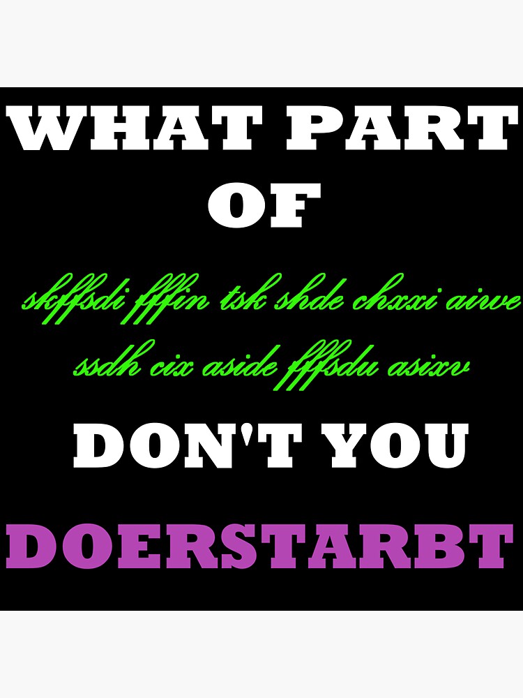 "Garbled Language" Sticker for Sale by CasulMaus | Redbubble