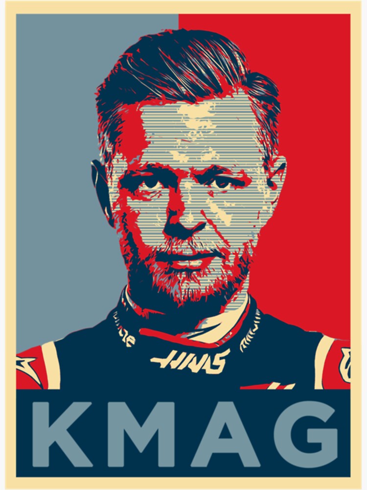 "Kevin Magnussen- Lim" Sticker for Sale by hangerpmaez | Redbubble