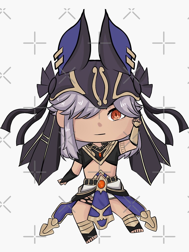"Cyno - Genshin Impact" Sticker for Sale by TAKAHIRO-SHOPPU | Redbubble