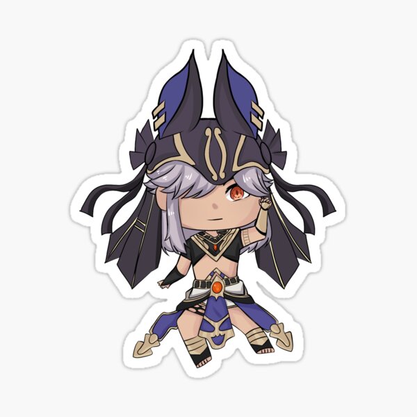 "Cyno - Genshin Impact" Sticker for Sale by TAKAHIRO-SHOPPU | Redbubble