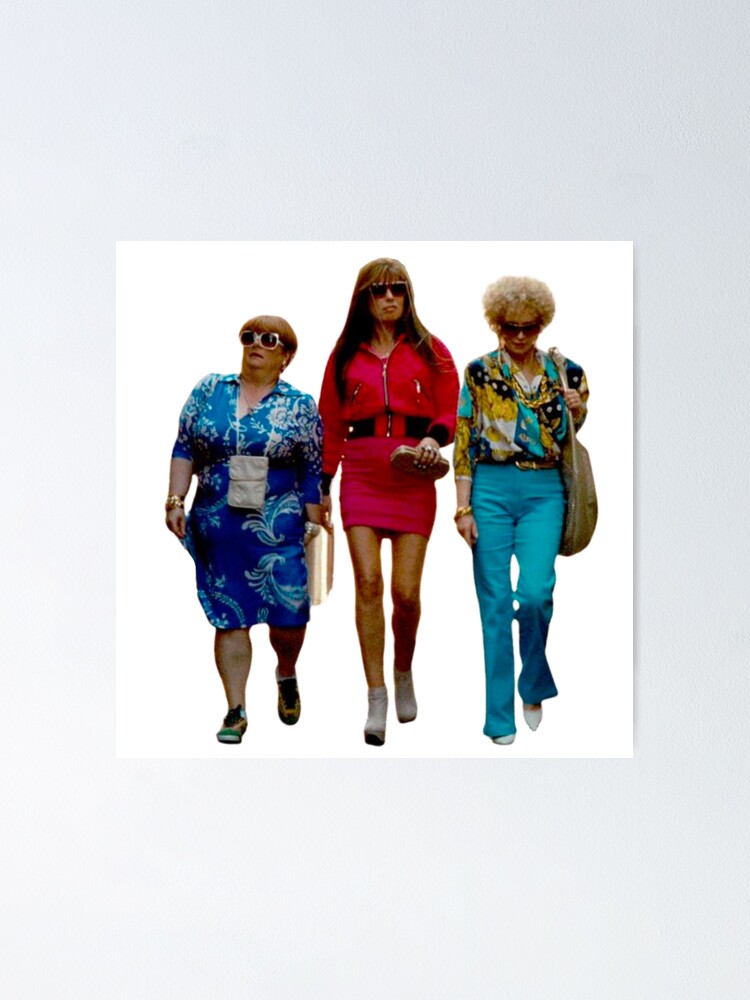 "Kath & Kim: Kath, Kim and Sharon Walking" Poster for Sale by OnceStorybrooke | Redbubble