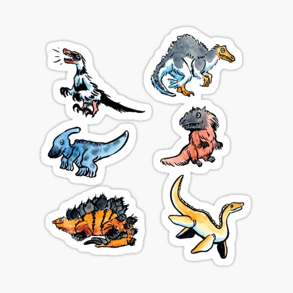 "Paleo Pack" Sticker by maxarting | Redbubble