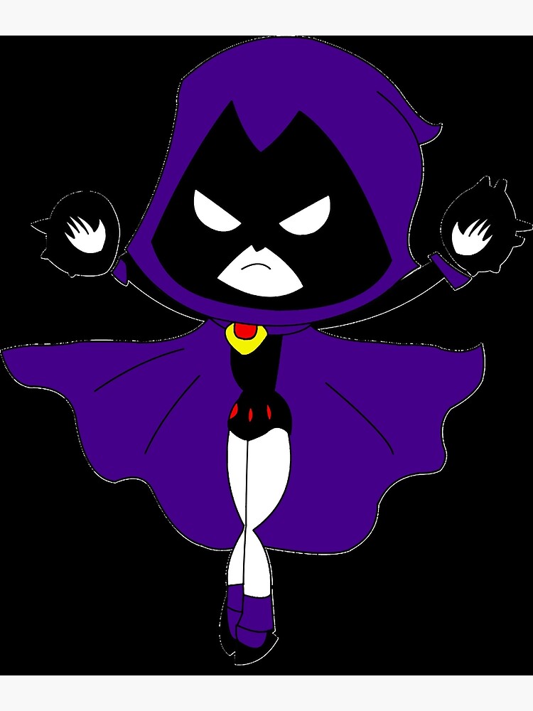 "Raven the Teen Titan " Poster for Sale by ChrisHaschke | Redbubble