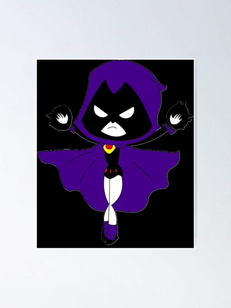 "Raven the Teen Titan " Poster for Sale by ChrisHaschke | Redbubble