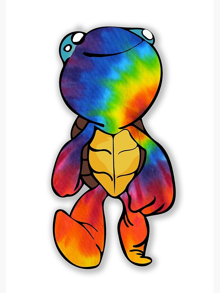 "trippy turtle!" Framed Art Print for Sale by Viri | Redbubble