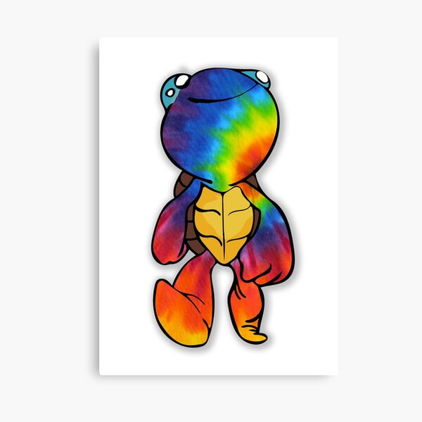 "trippy turtle!" Canvas Print for Sale by Viri | Redbubble