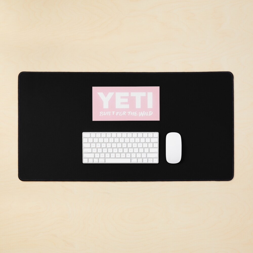 "Pink Yeti Logo" Sticker for Sale by annettemares | Redbubble