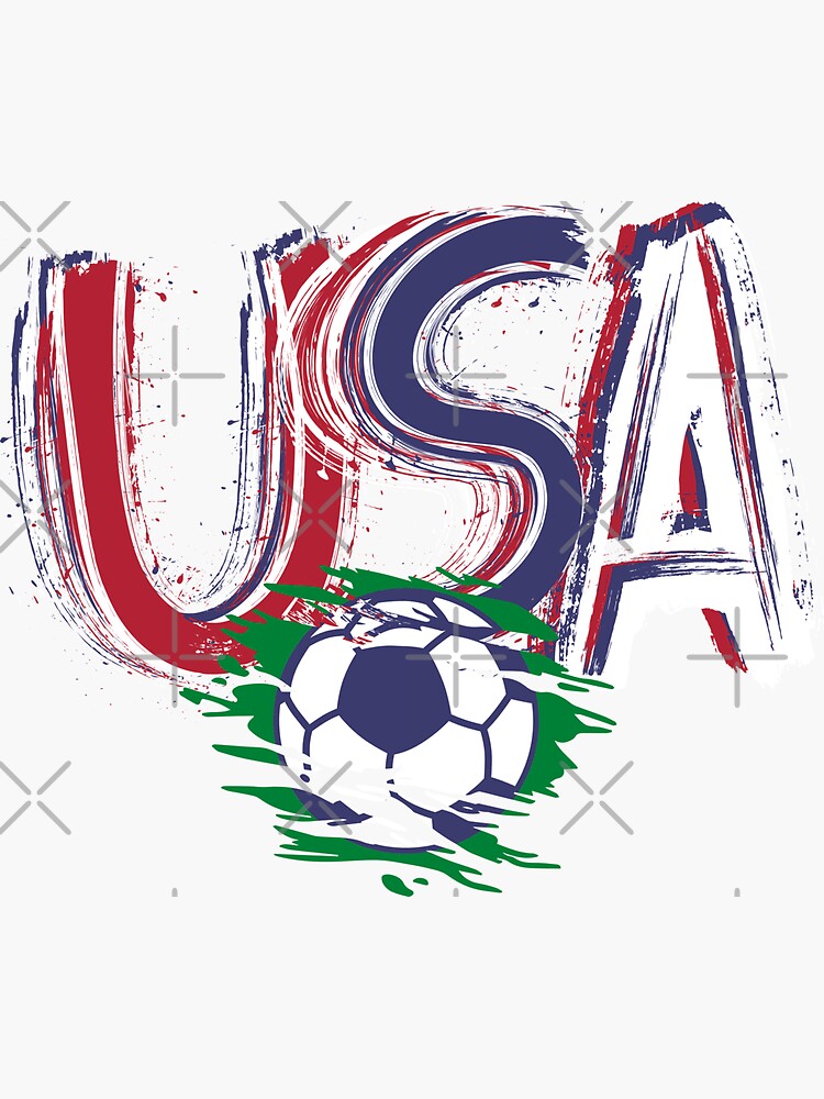 "Soccer game USA, Football Soccer Player" Sticker for Sale by ...