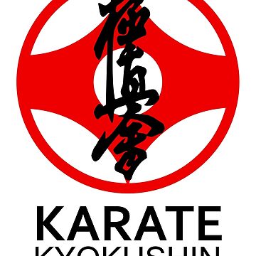 "Kyokushin Karate Kanji and Symbol " Sticker for Sale by DCornel ...