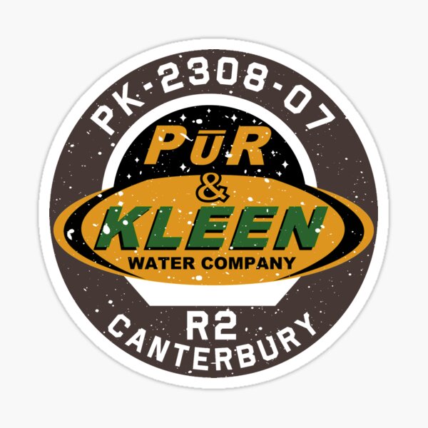 "pur & kleen" Sticker for Sale by elmadiayunis | Redbubble