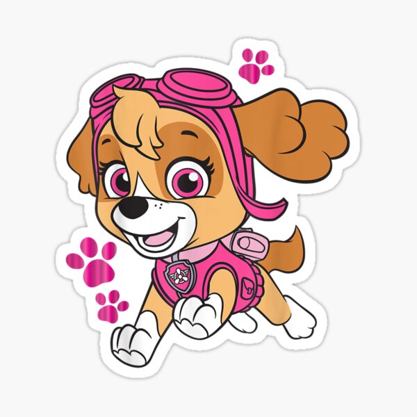 "Paw Patrol Skye" Sticker for Sale by SandyGlaser | Redbubble