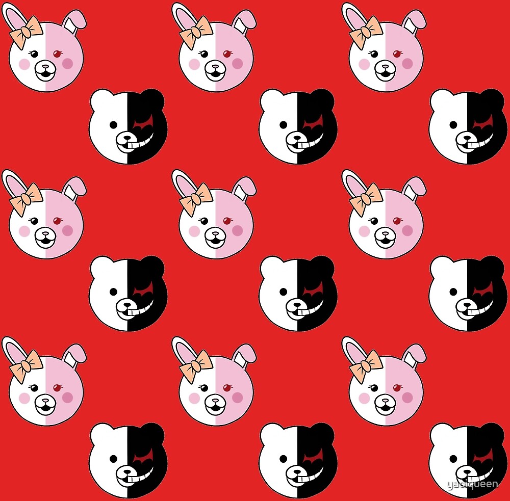 "Monokuma and Monomi" by yaoiqueen | Redbubble
