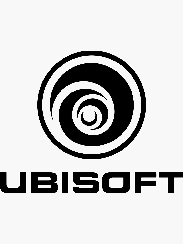 "ubisoft" Sticker for Sale by ThaliaSunflower | Redbubble