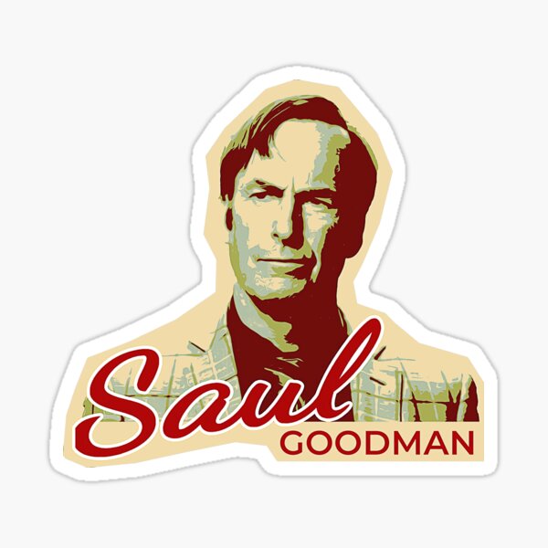 "Better Call Saul" Sticker for Sale by katherynatright | Redbubble