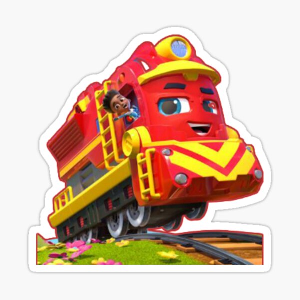 "Mighty Express Netflix Anime " Sticker for Sale by FaithBurge | Redbubble