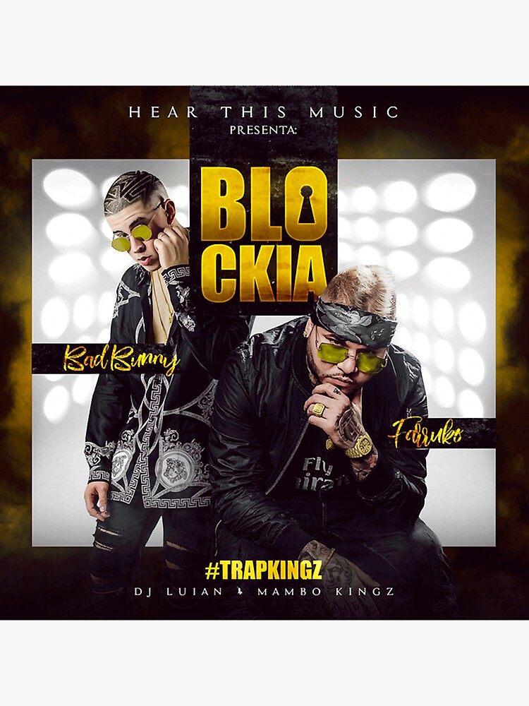 "Bad Bunny blockia Classic T Shirt" Sticker for Sale by KevinShewmak ...