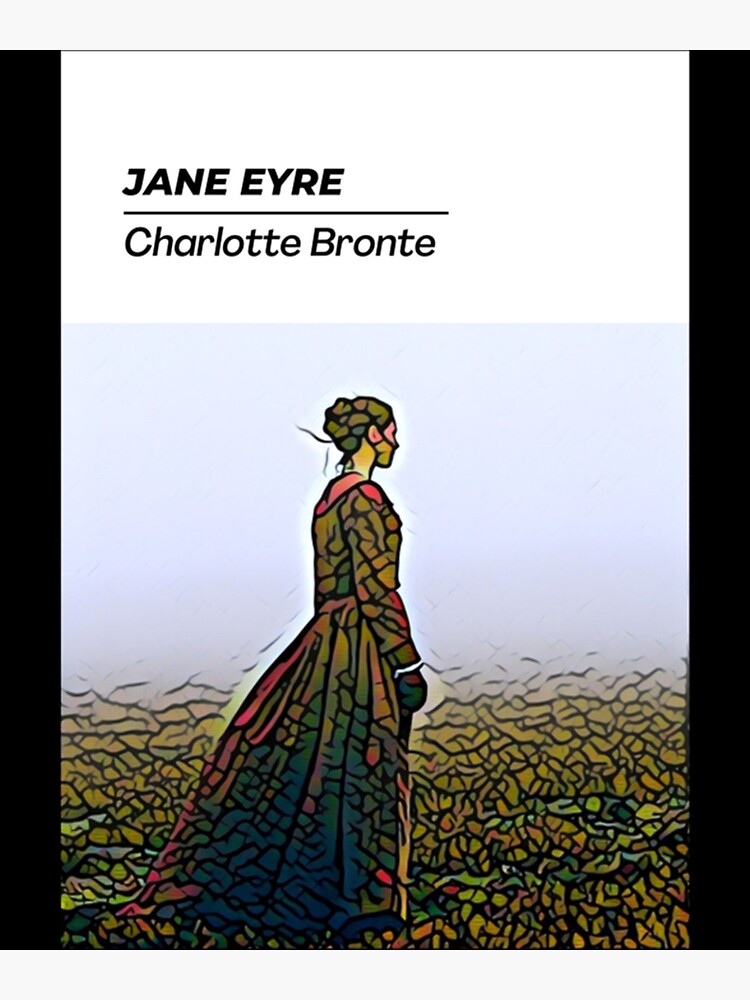"Jane Eyre Book Cover Art " Poster for Sale by ThreeShirtShop | Redbubble
