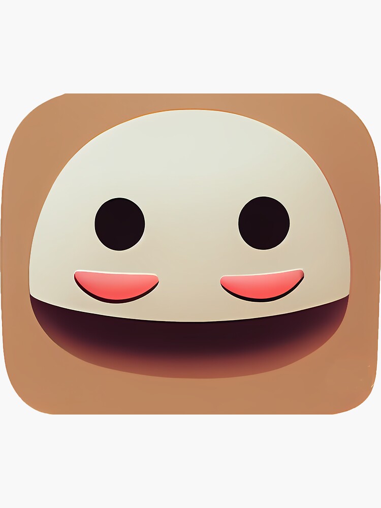 "Imaginary emoji emoticon - Created by Artificial Intelligence" Sticker ...