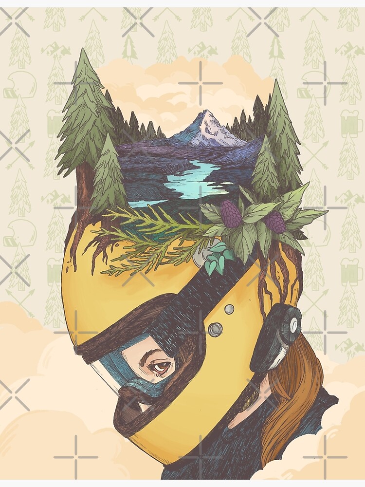 Backwoods Breakout- Women Who Ride Premium Matte Vertical Poster sold ...