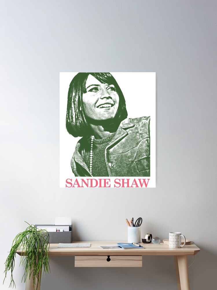 "Sandie Shaw 60s Retro Fan Art" Poster for Sale by quianapashia | Redbubble