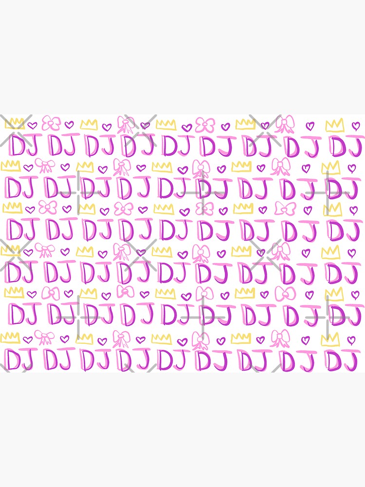 "DJ Princess " Sticker for Sale by Rivermuddess | Redbubble