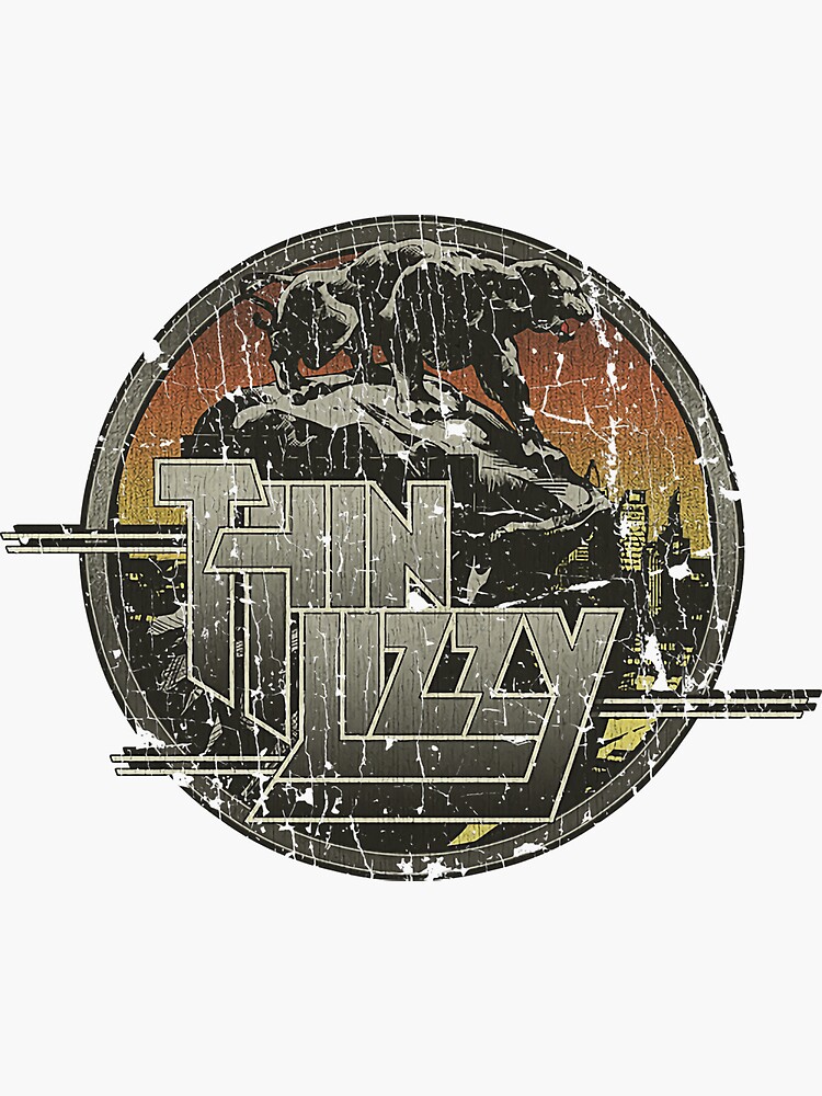 "Thin Lizzy" Sticker for Sale by voncilkimbrough | Redbubble