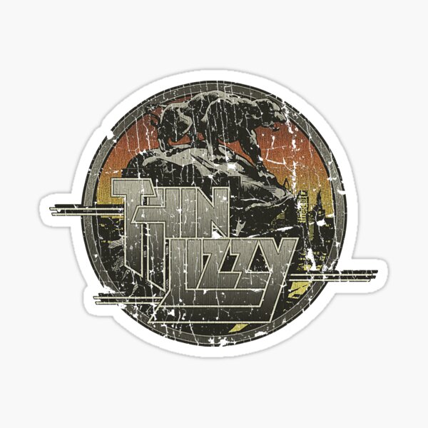 "Thin Lizzy" Sticker for Sale by voncilkimbrough | Redbubble
