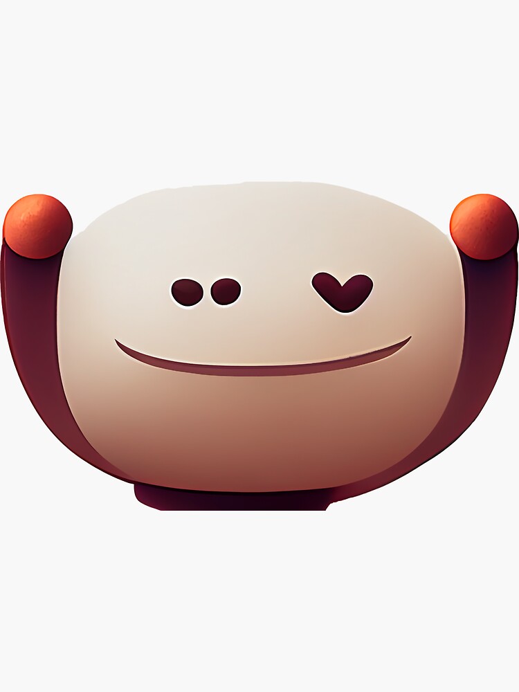 "Imaginary emoji emoticon - Created by Artificial Intelligence" Sticker ...
