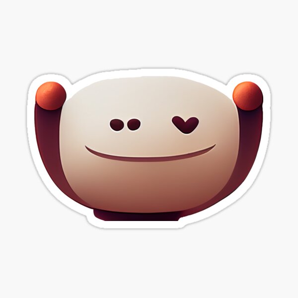 "Imaginary emoji emoticon - Created by Artificial Intelligence" Sticker ...