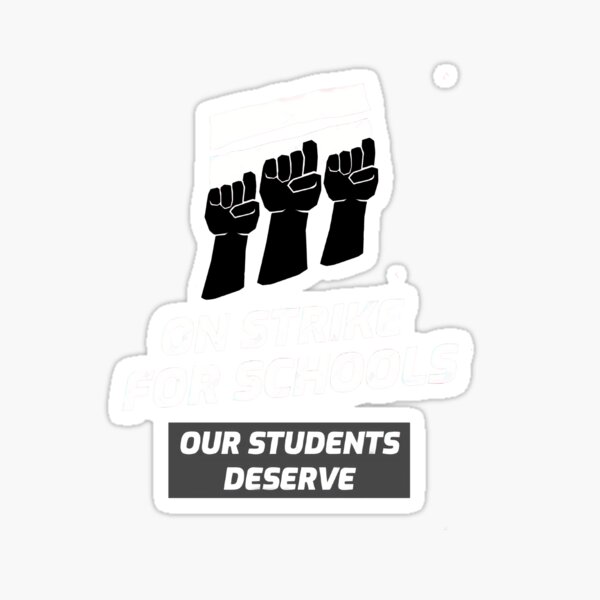 "Columbus Ohio School Teachers On Strike" Sticker for Sale by TOPAAART ...