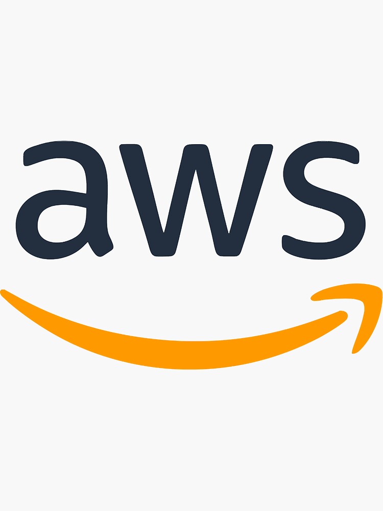"aws logo Essential" Sticker for Sale by Johnnancaster | Redbubble