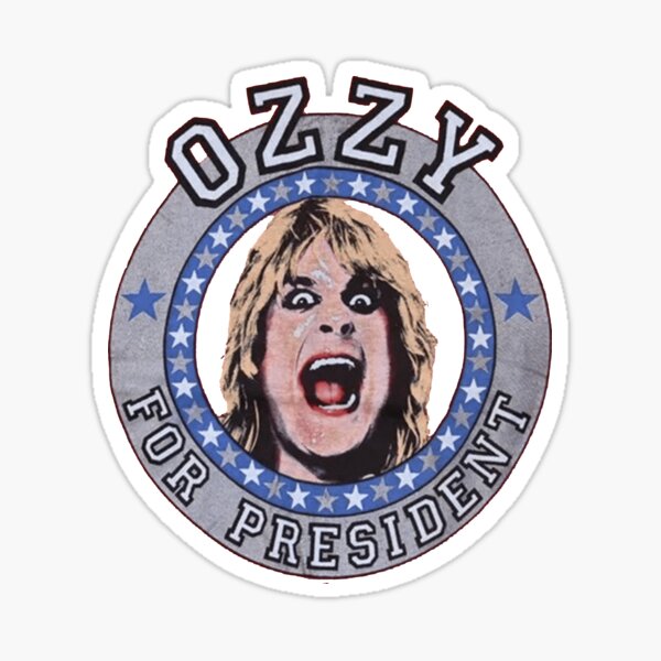 "1984 OZZY OSBOURNE" Sticker for Sale by SHOPO7I6U5YET | Redbubble