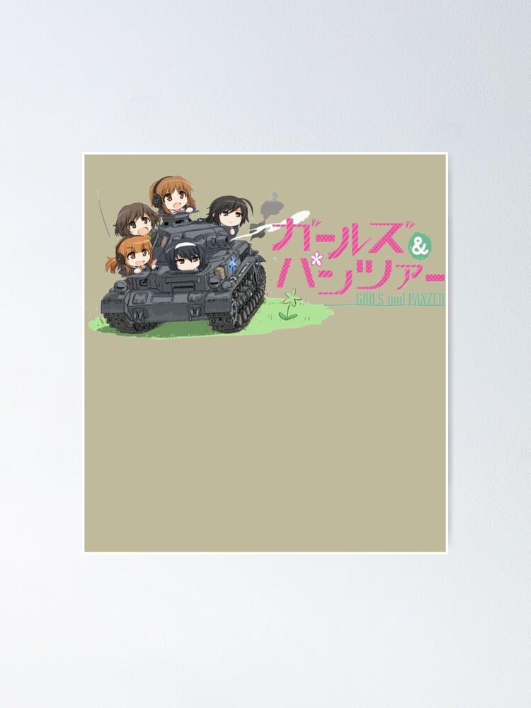 "Chibi Girls Und Panzer" Poster for Sale by danyjame1123 | Redbubble