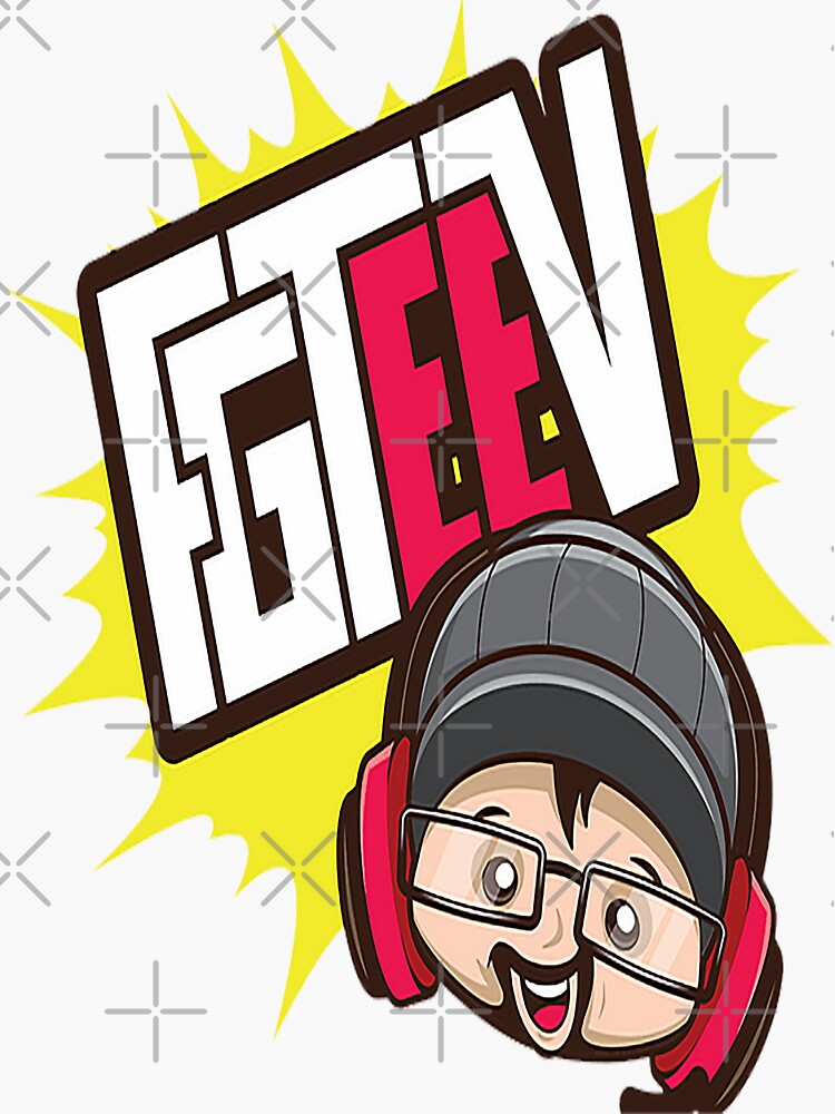 "FGTEEV gaming" Sticker for Sale by Blanrone | Redbubble