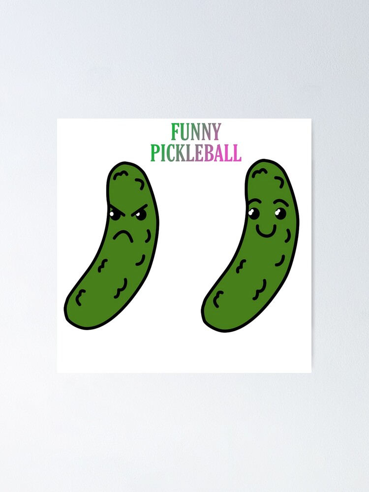 "funny pickleball sticker " Poster for Sale by KarimEssam | Redbubble
