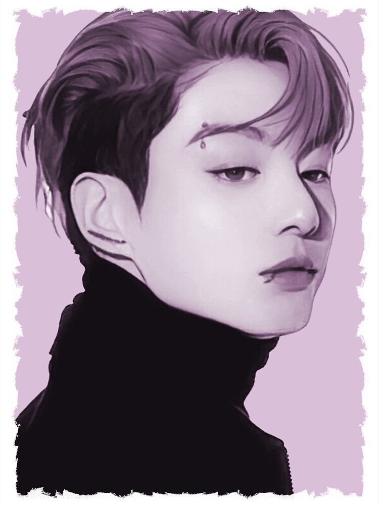 "BTS Jungkook Digital Art Vector" Art Print for Sale by myusic | Redbubble