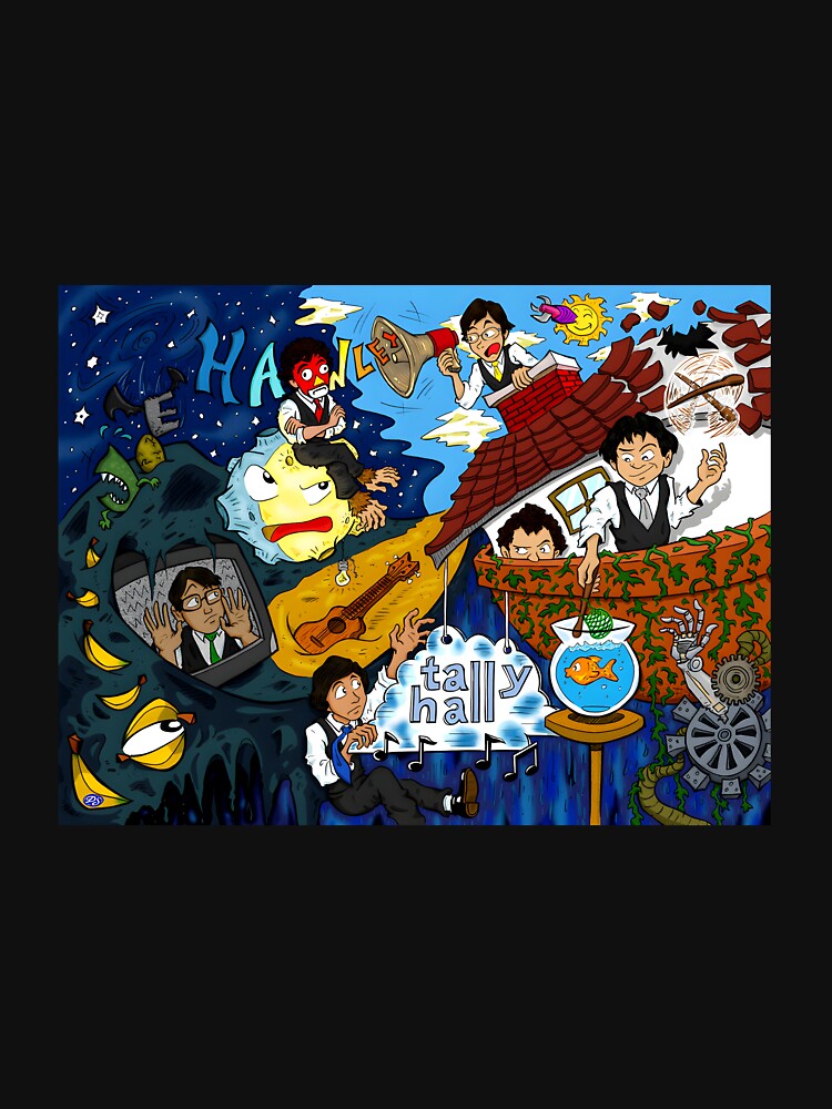 "tally hall anime" T-shirt for Sale by JosefaKruse | Redbubble | tally ...