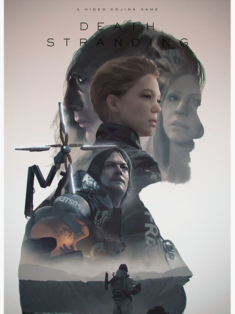 "death stranding " Sticker for Sale by Camperista09 | Redbubble