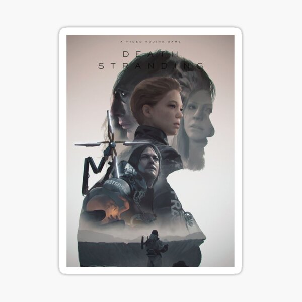 "death stranding " Sticker for Sale by Camperista09 | Redbubble
