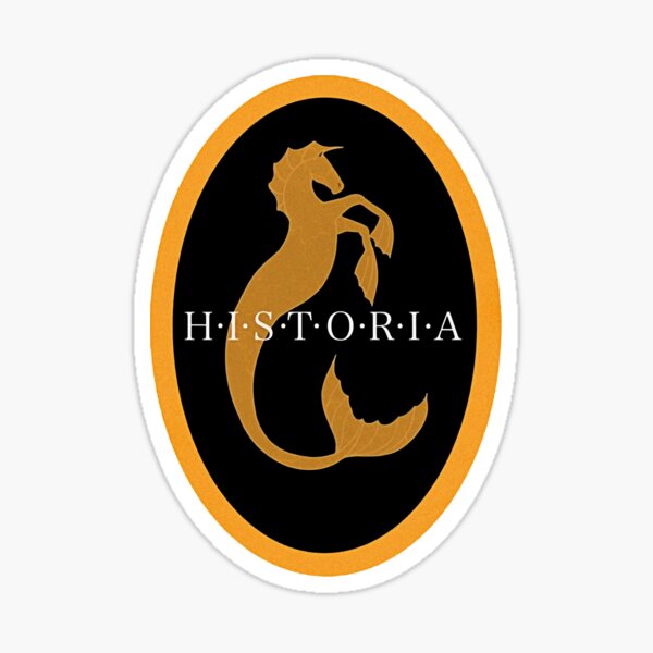 "Historia" Sticker for Sale by rubidorse | Redbubble