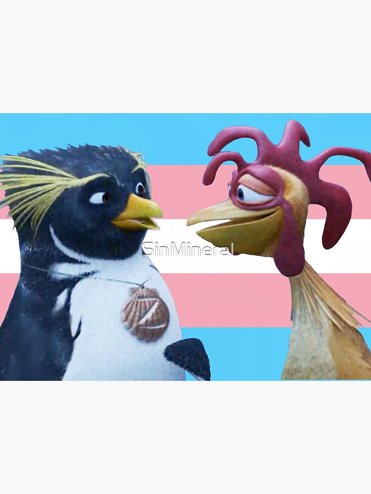 "Trans Pride Chicken Joe Cody Maverick" Art Board Print for Sale by ...