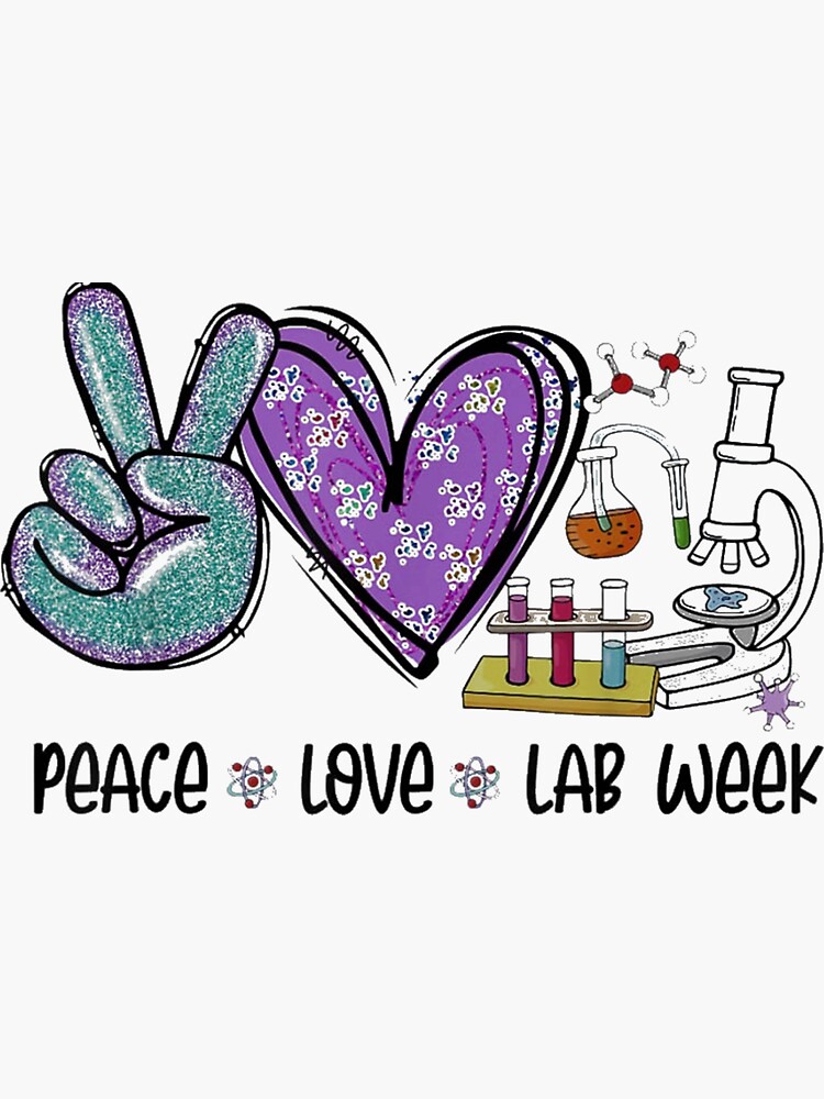 "Peach Love Lab Week 2022" Sticker for Sale by bingu261089 | Redbubble