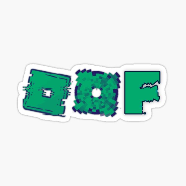"OOF Happens" Sticker for Sale by TheBullishRhino | Redbubble