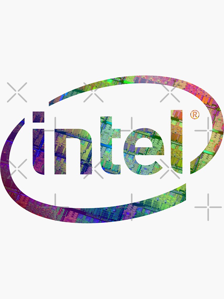 "Intel Logo | Silicon CPU" Sticker for Sale by BHawk-Graphics | Redbubble
