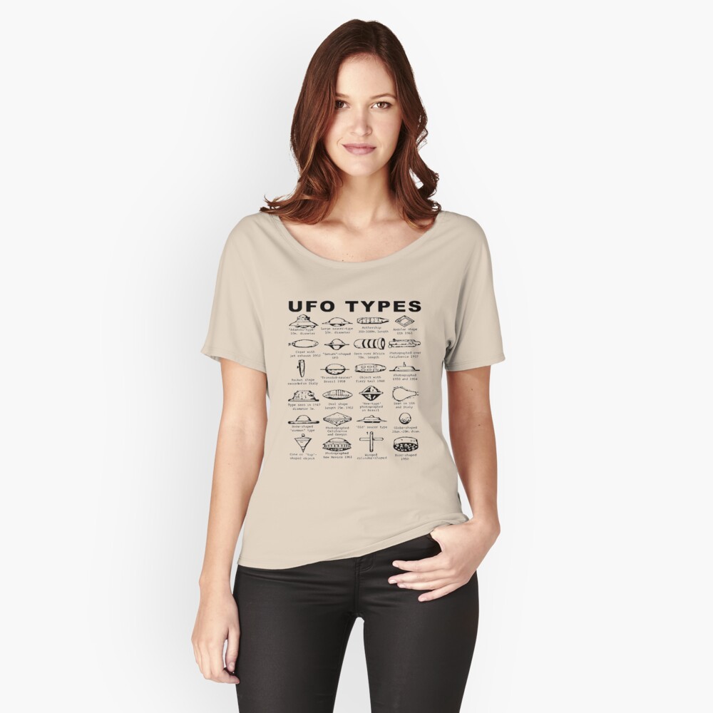 "UFO Types" Essential T-Shirt for Sale by GSunrise | Redbubble